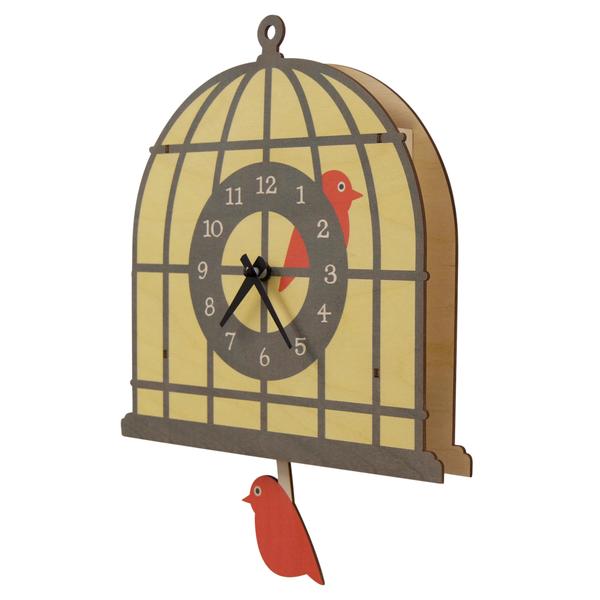 Modern Moose Pendulum Clock - Birdcage – Buttercup